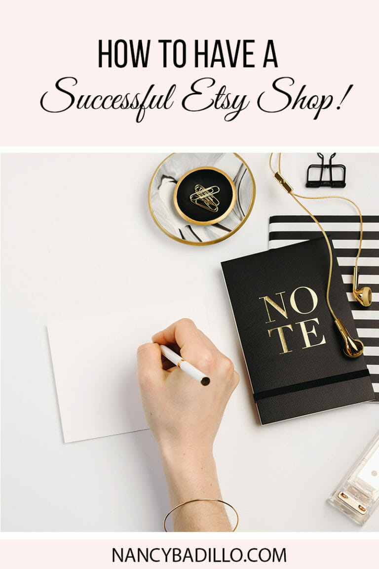 How to have a successful Etsy shop? - Nancy Badillo