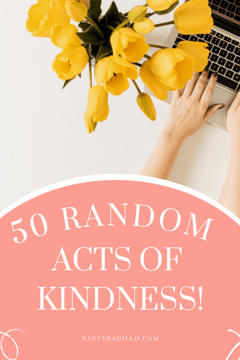 Kind Things To Do For Others Random Acts Of Kindness - Nancy Badillo