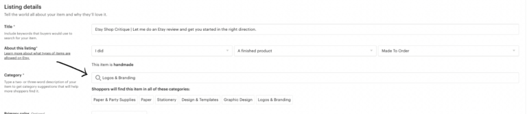 Create A Listing On Etsy: The Complete Breakdown - Nancy Badillo