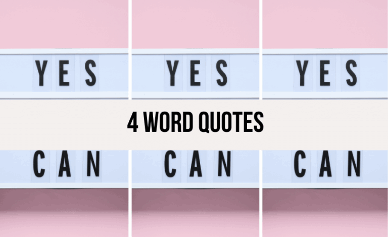 4 Word Quotes - Nancy Badillo